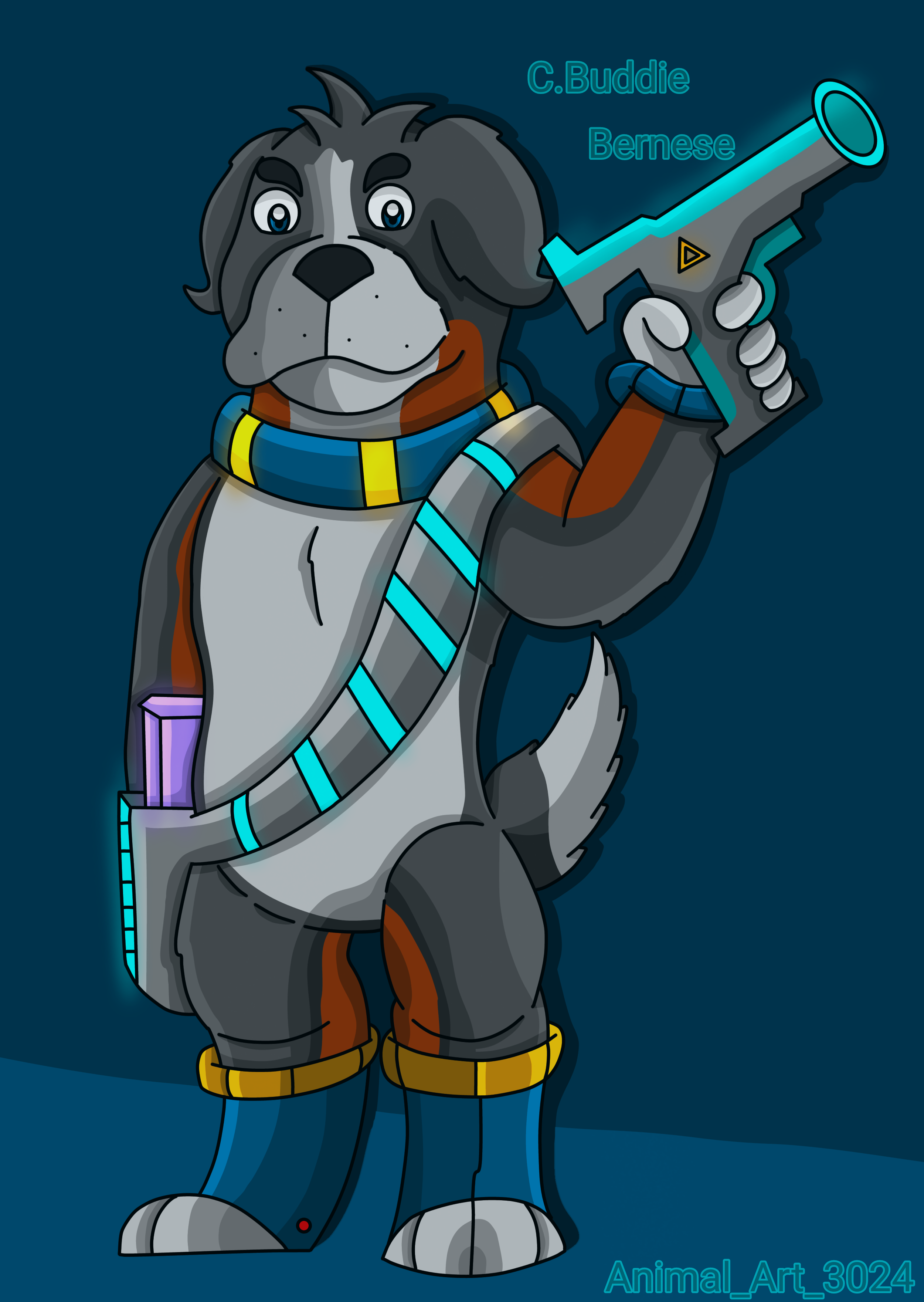 Commander Buddie Bernese - ibisPaint