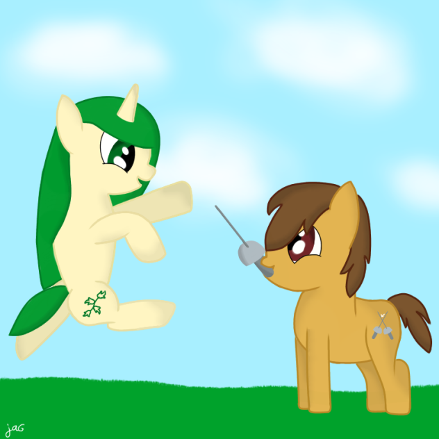 Ivory x Tawny Clash - ibisPaint