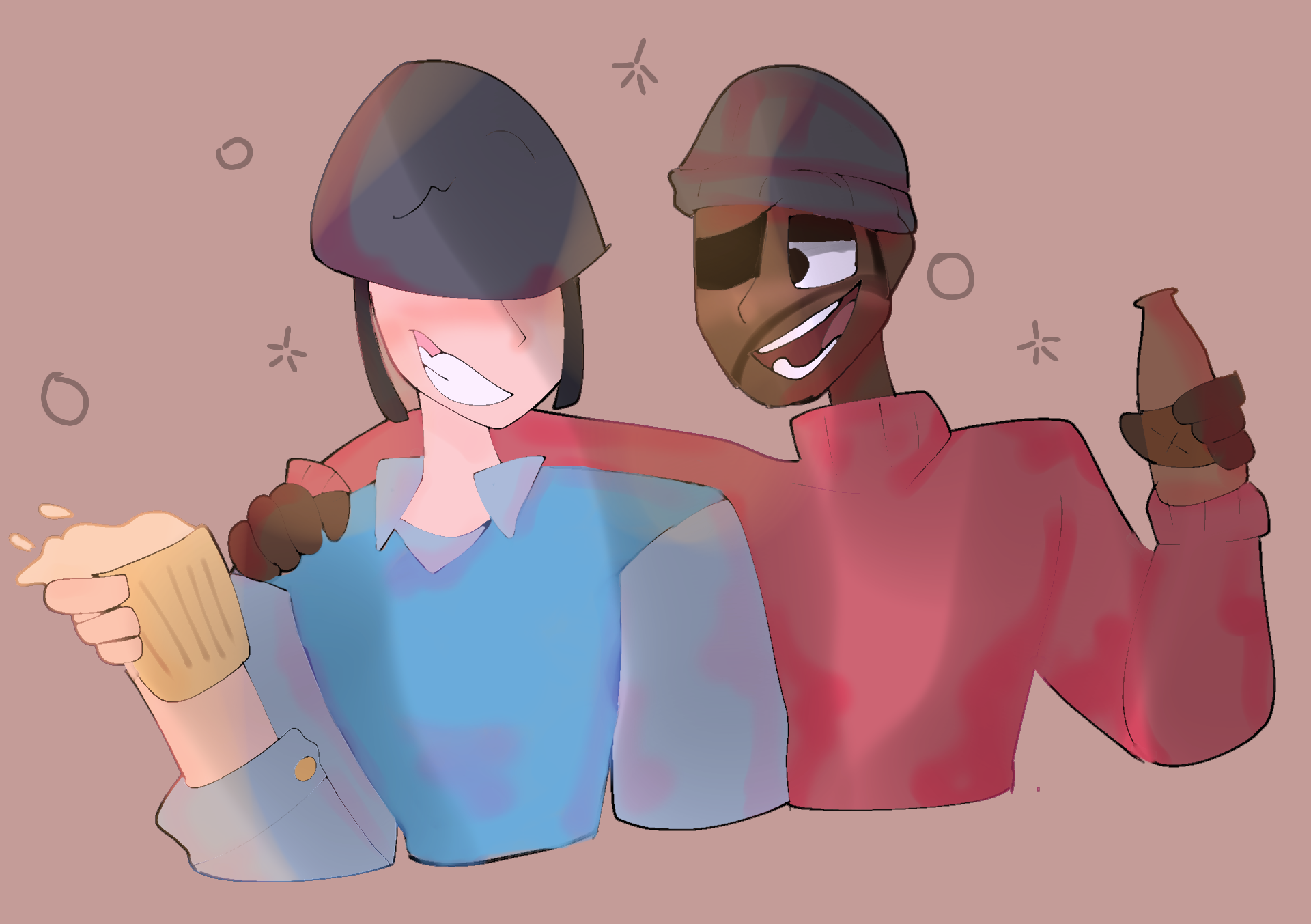Drunk boyos - ibisPaint