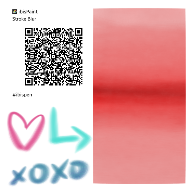 Stroke blur - ibisPaint