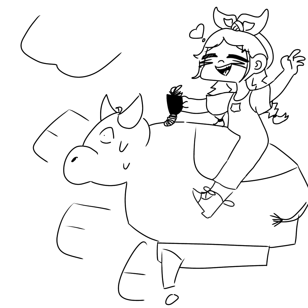 Bull ride 😱 - ibisPaint