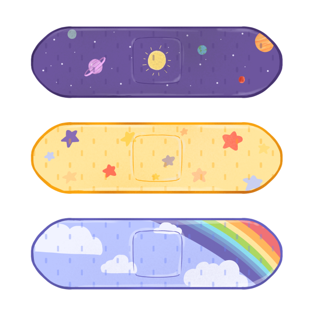 cute plasters - ibisPaint