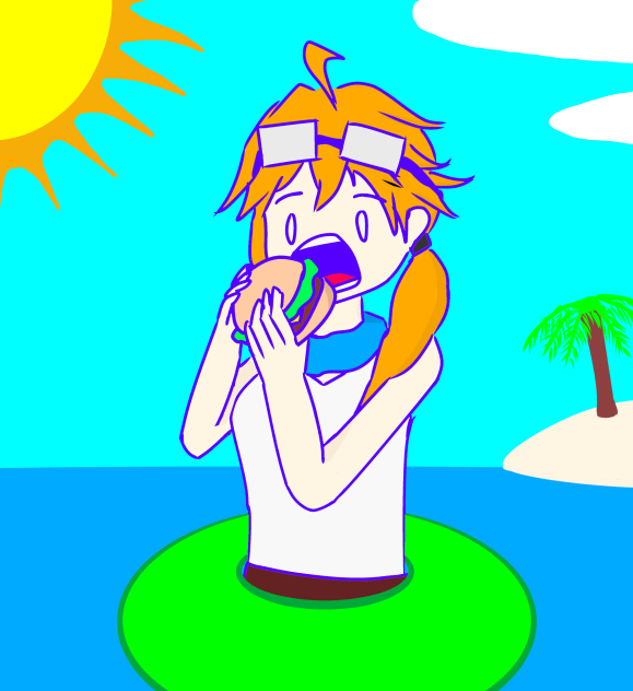 Cheeseburger - ibisPaint