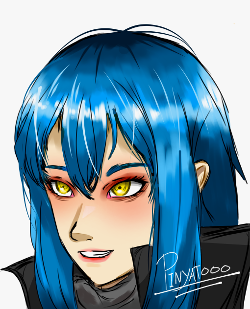 Overpowered Slime - ibisPaint