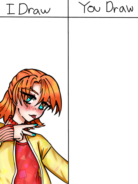 I draw, you draw 8 - ibisPaint