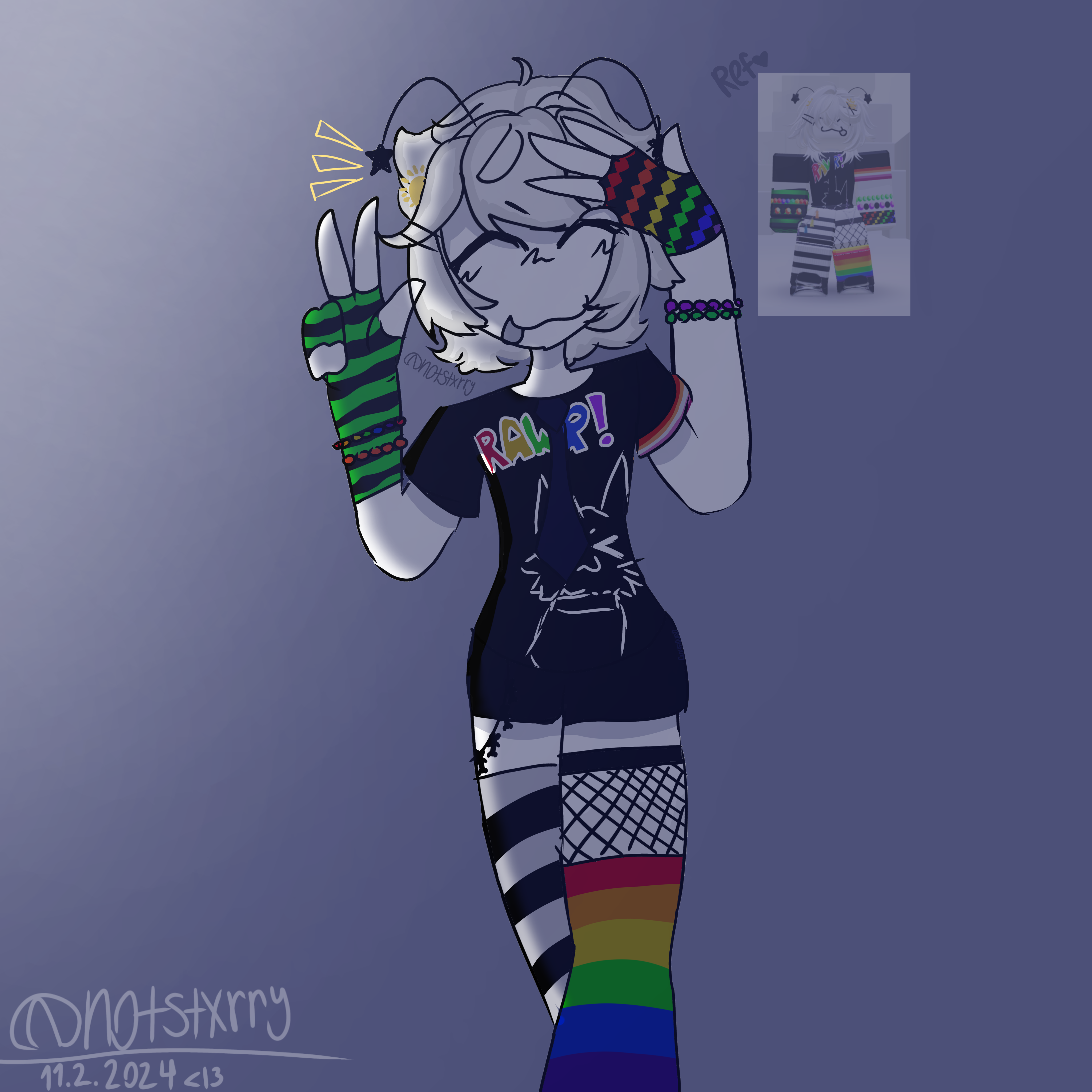 Roblox avatar hehe - ibisPaint