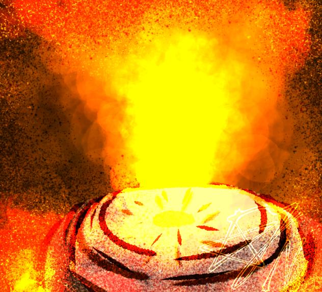 💥Volcanic Erruption🌋 - ibisPaint