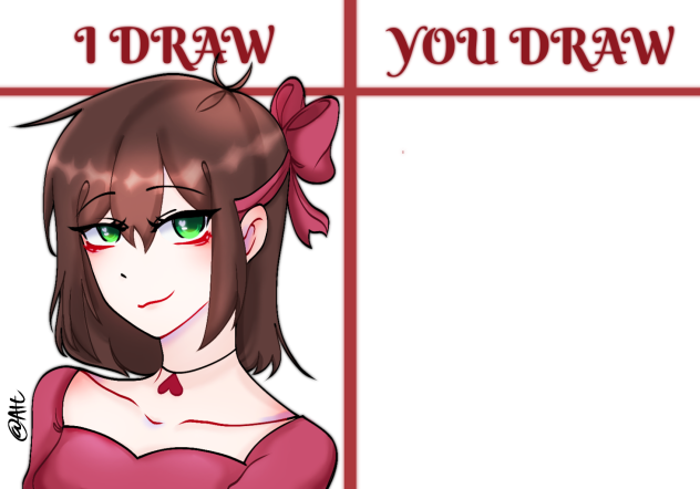 I DRAW YOU DRAW COLLAB! - ibisPaint
