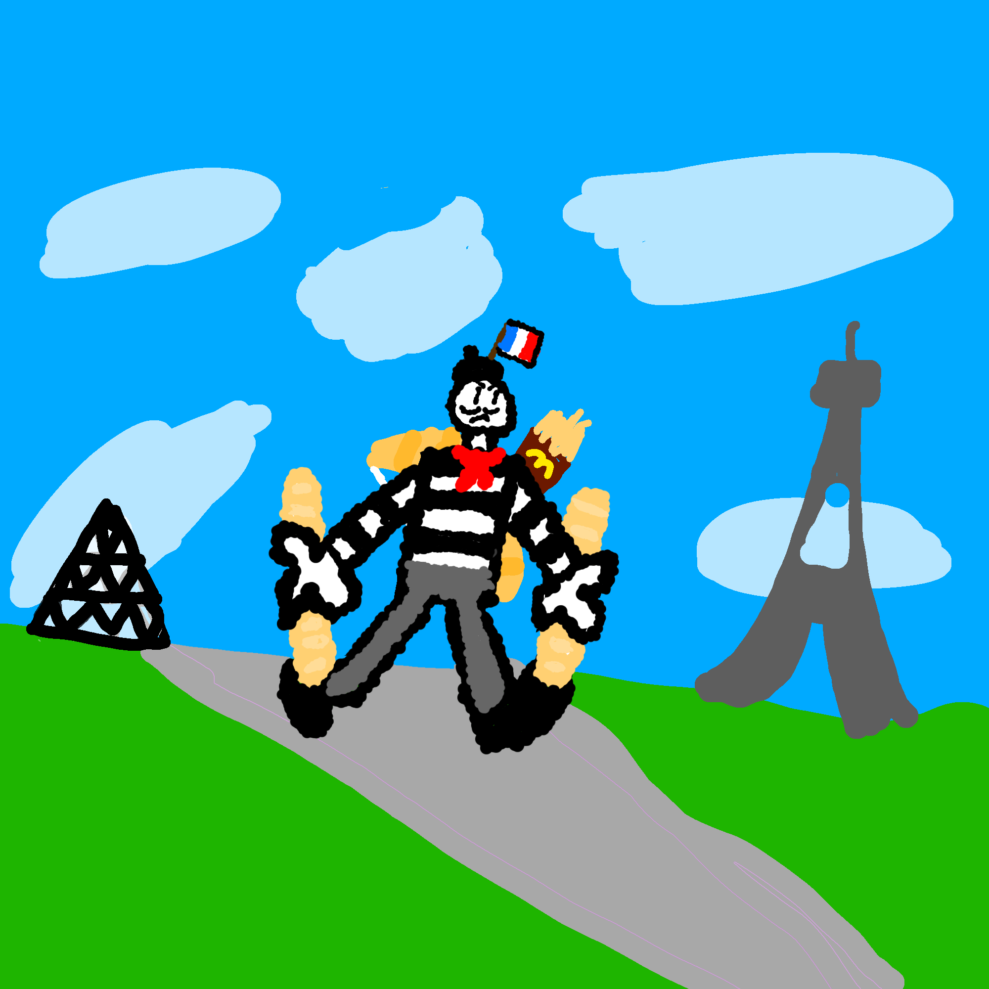 the french warrior - ibisPaint