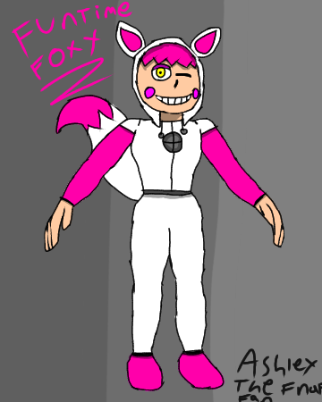 humam funtime foxy - ibisPaint