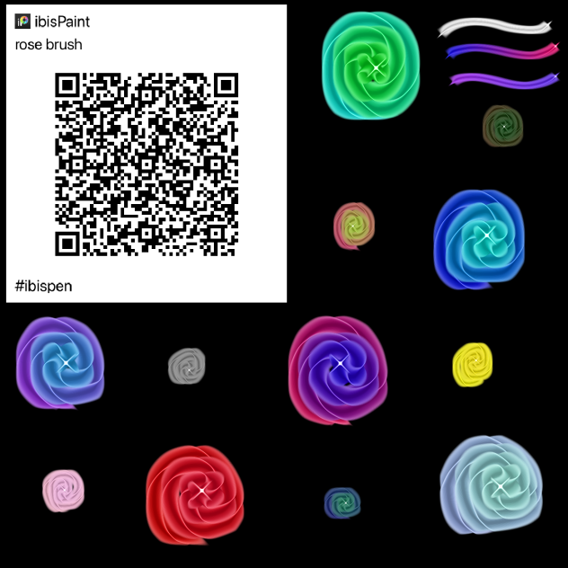 Rose brush 2🌹💐💖 - ibisPaint