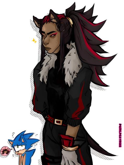 Shadow my style Humanization 🖤 - ibisPaint