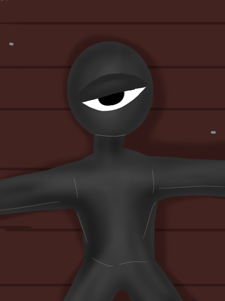 He got drunk and fell to the floor - ibisPaint