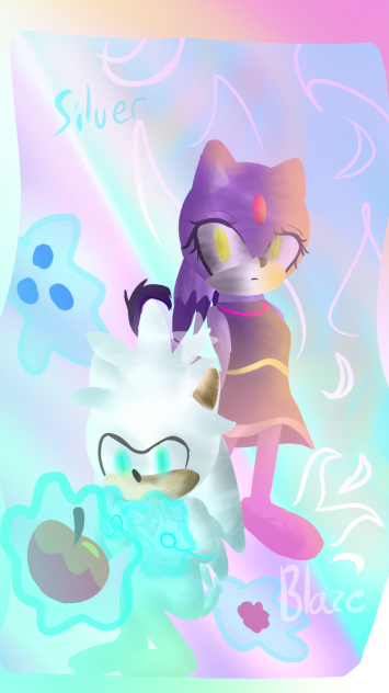 Young Silver and Blaze - ibisPaint