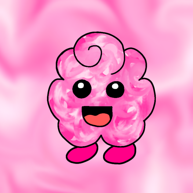 Pink puff - ibisPaint