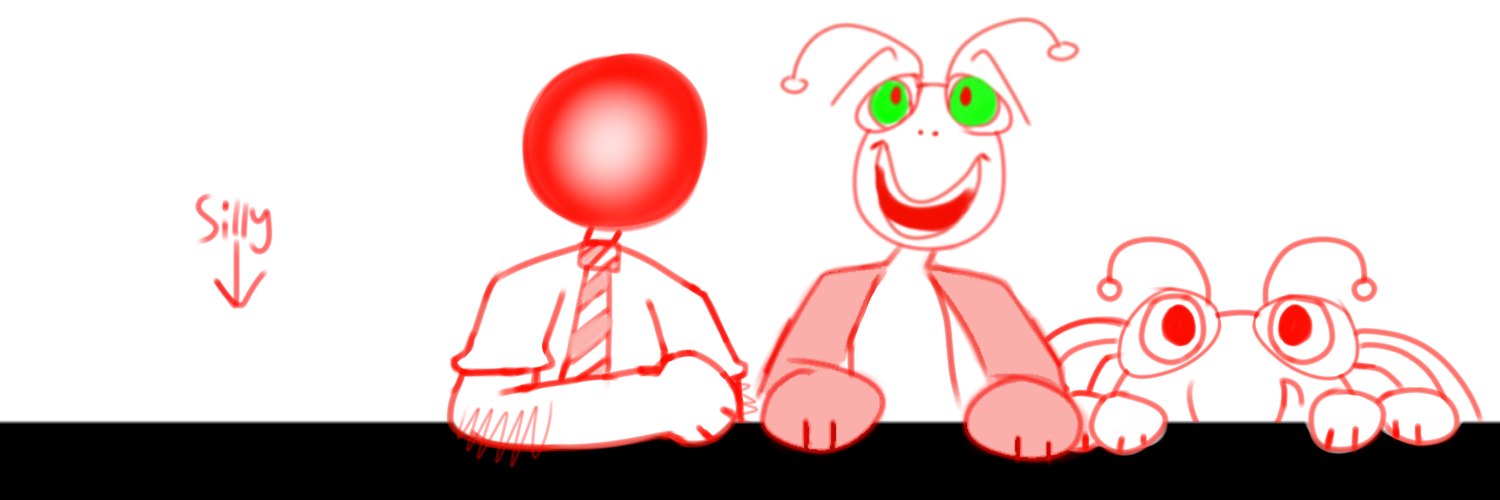 my silly ahh bugbo twitter header - ibisPaint