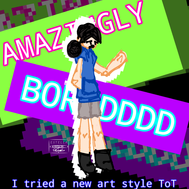 Boredom ugh - ibisPaint
