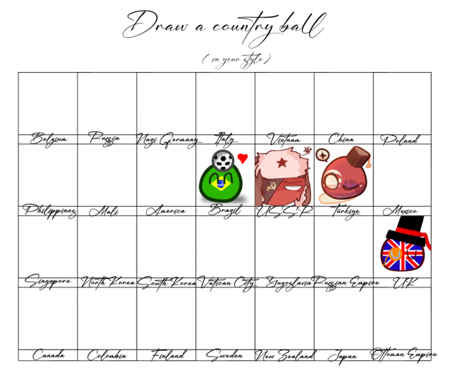 Draw a country ball in your style 🇹🇷 - ibisPaint