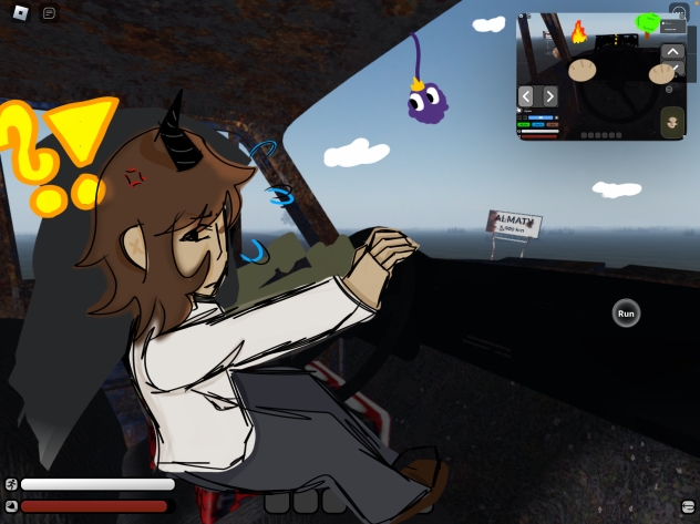 POV driving with Ram’s oc - ibisPaint