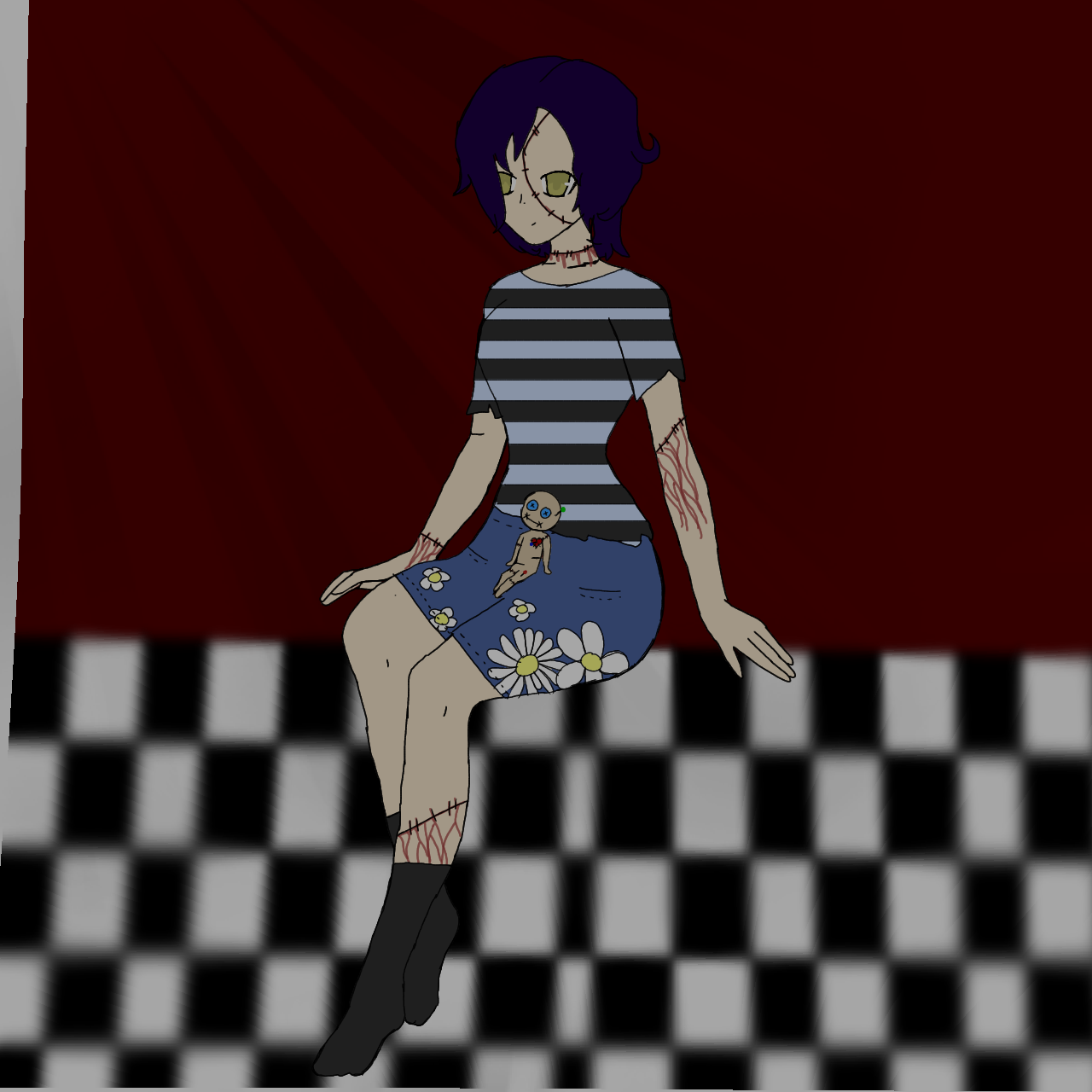 voodoo(creepypasta oc) - ibisPaint