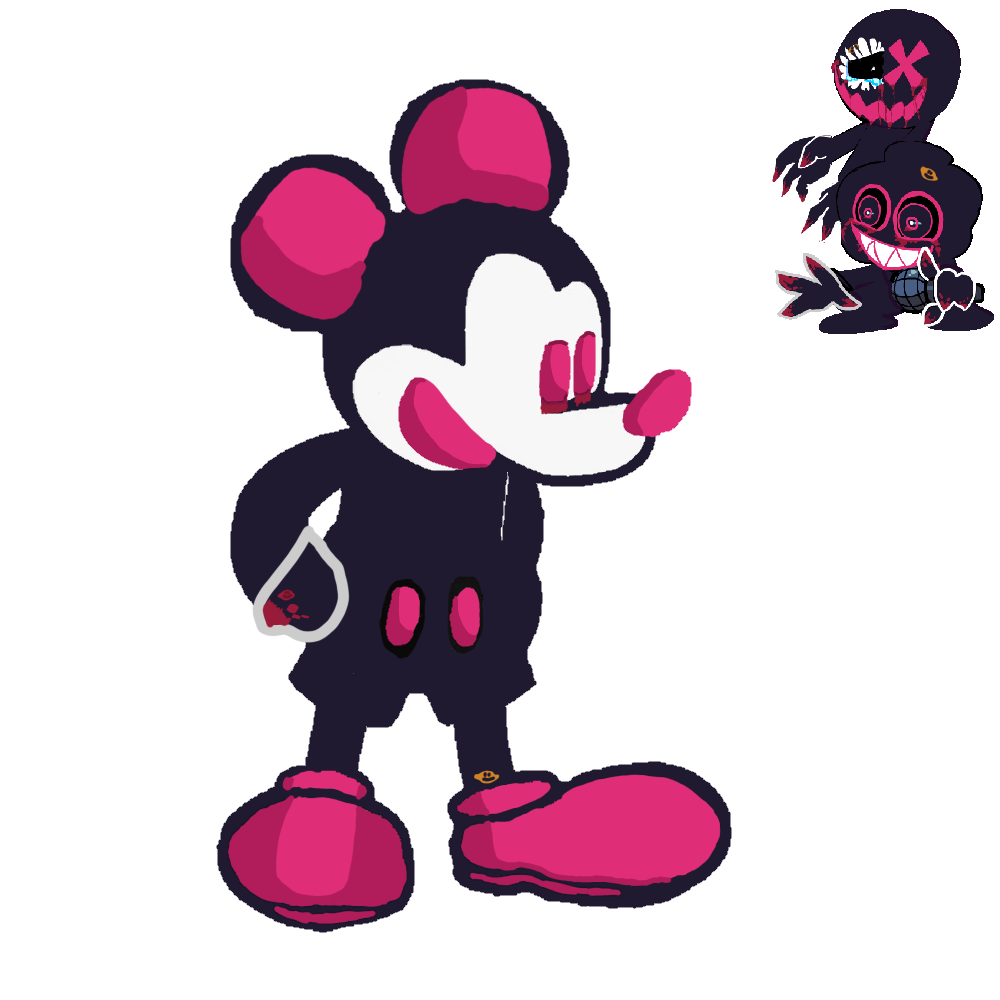 Corrupted Mickey Phase 1 - ibisPaint