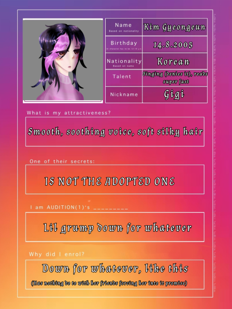 Audition; K-pop Survival Battle - ibisPaint