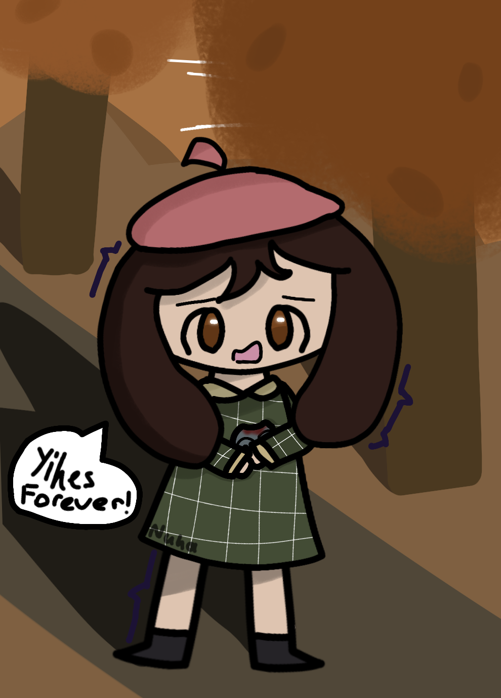 Little Misfortune Fanart - ibisPaint