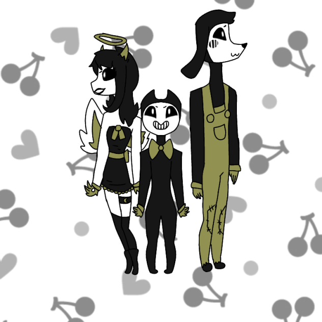 Alice, bendy, boris - ibisPaint