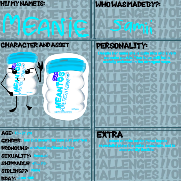 character for obj challenges! - ibisPaint