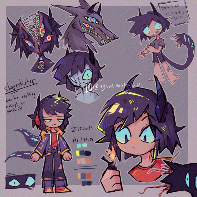 old oc redesign - ibisPaint