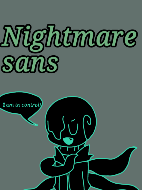 Nightmare Sans°· !Read desc! - ibisPaint