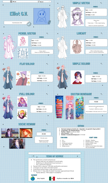 ⭐️ Comm’s info ⭐️ - ibisPaint