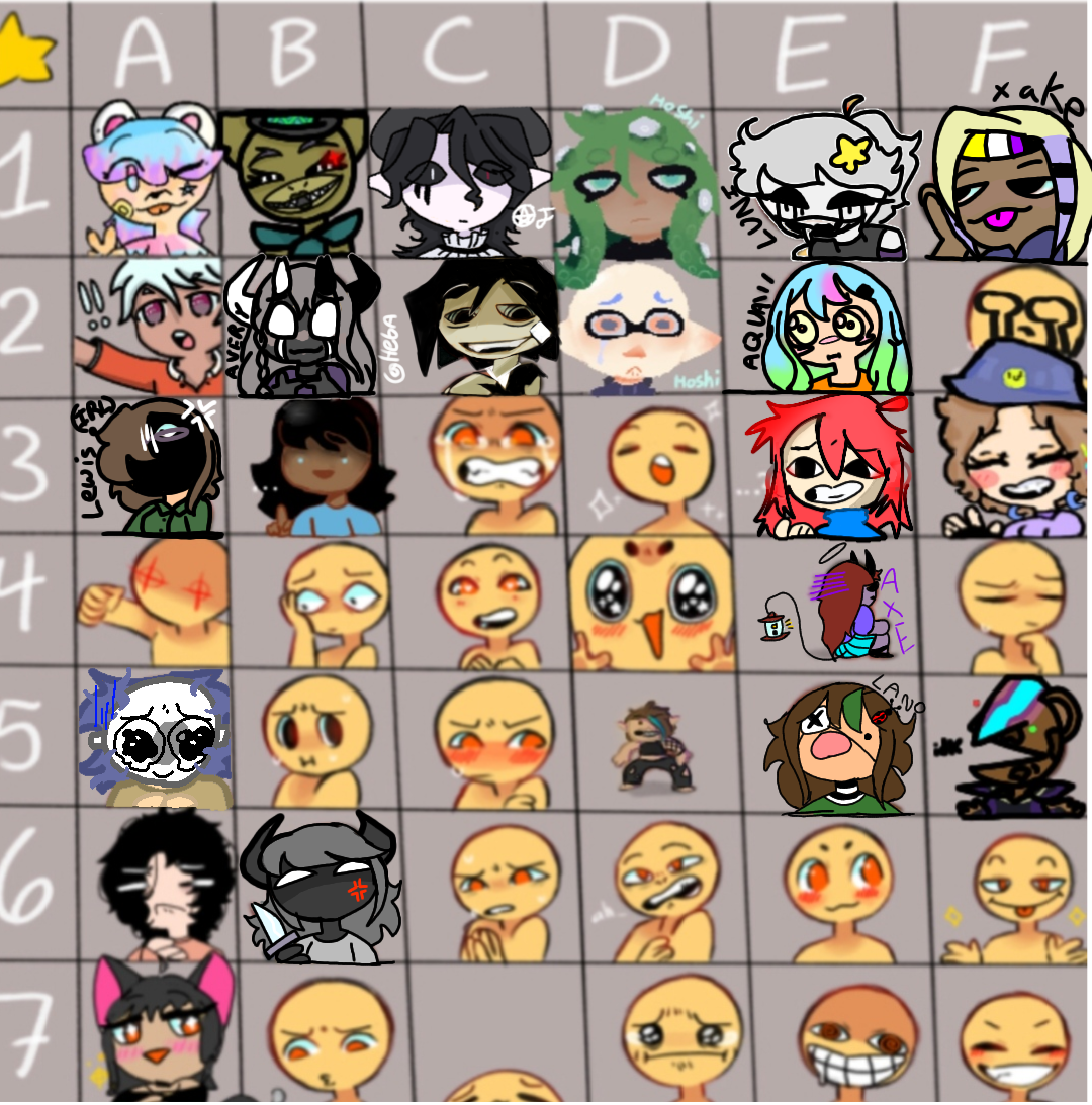 LOTS OF COLLABS - ibisPaint