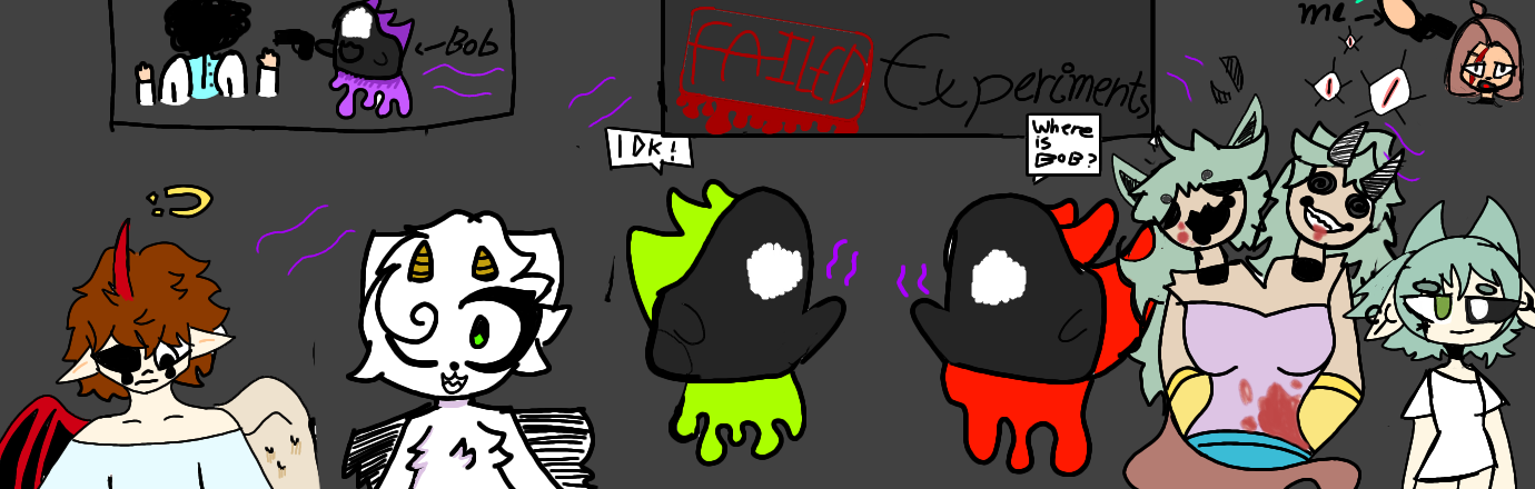 failed expirement(comic banner) - ibisPaint