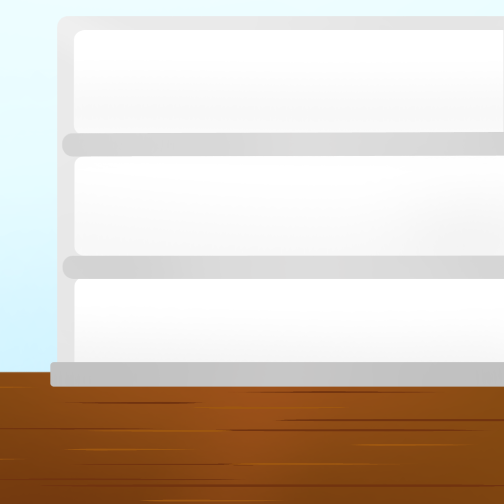 Simple Shelf Background - ibisPaint
