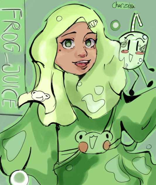 Frog_ Juice fanart - ibisPaint