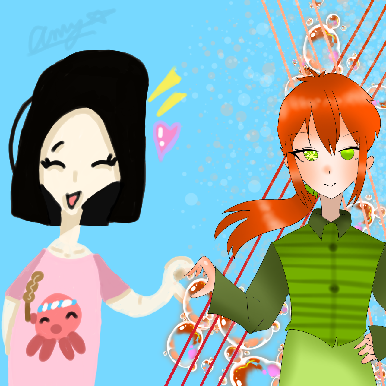 Collab with Amy - ibisPaint