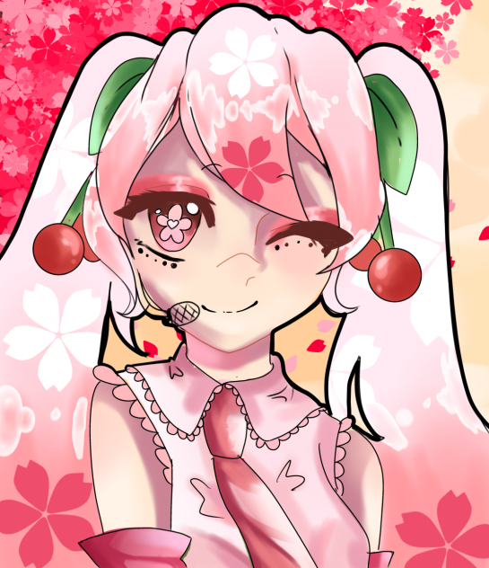 Sakura Miku!♡ - ibisPaint