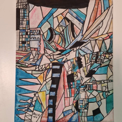 Abstract Village - ibisPaint