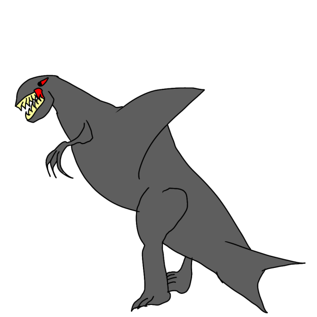 King Sharkosaurus - ibisPaint