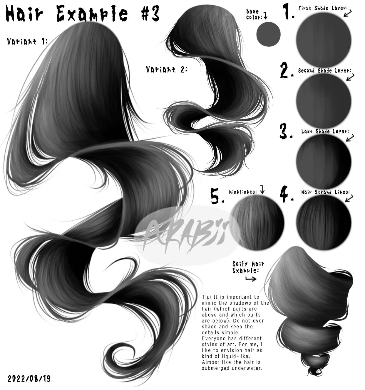 Hair Samples #3 - ibisPaint