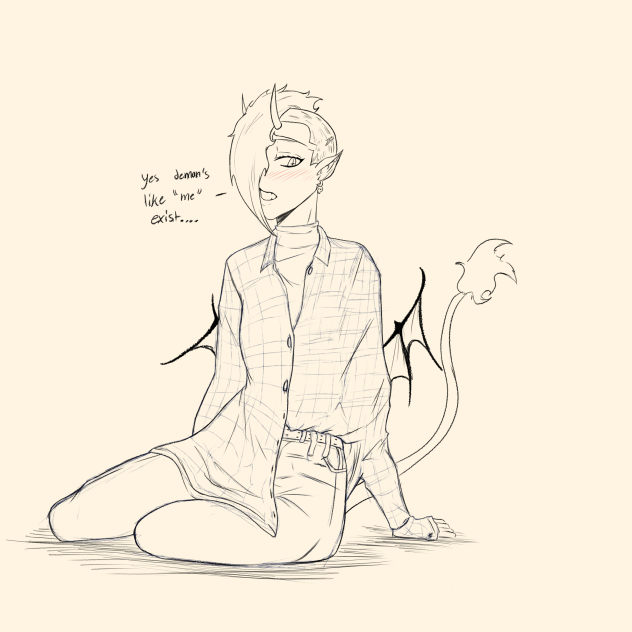 Reggie the Demon Oc - ibisPaint