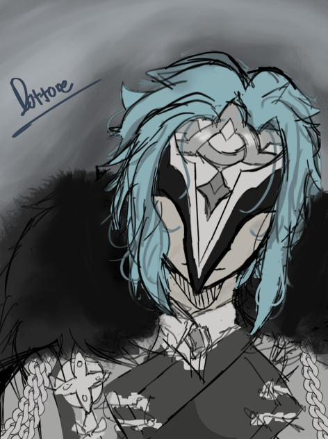 Dottore sketch lazy - ibisPaint