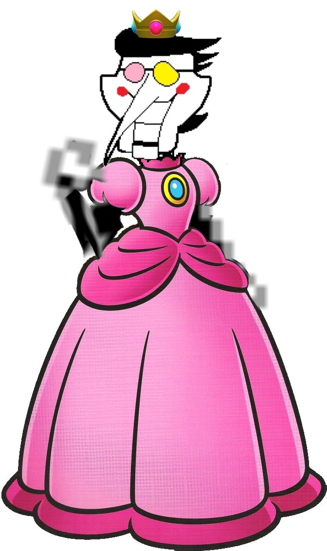 Spamton Peach Transparent - ibisPaint
