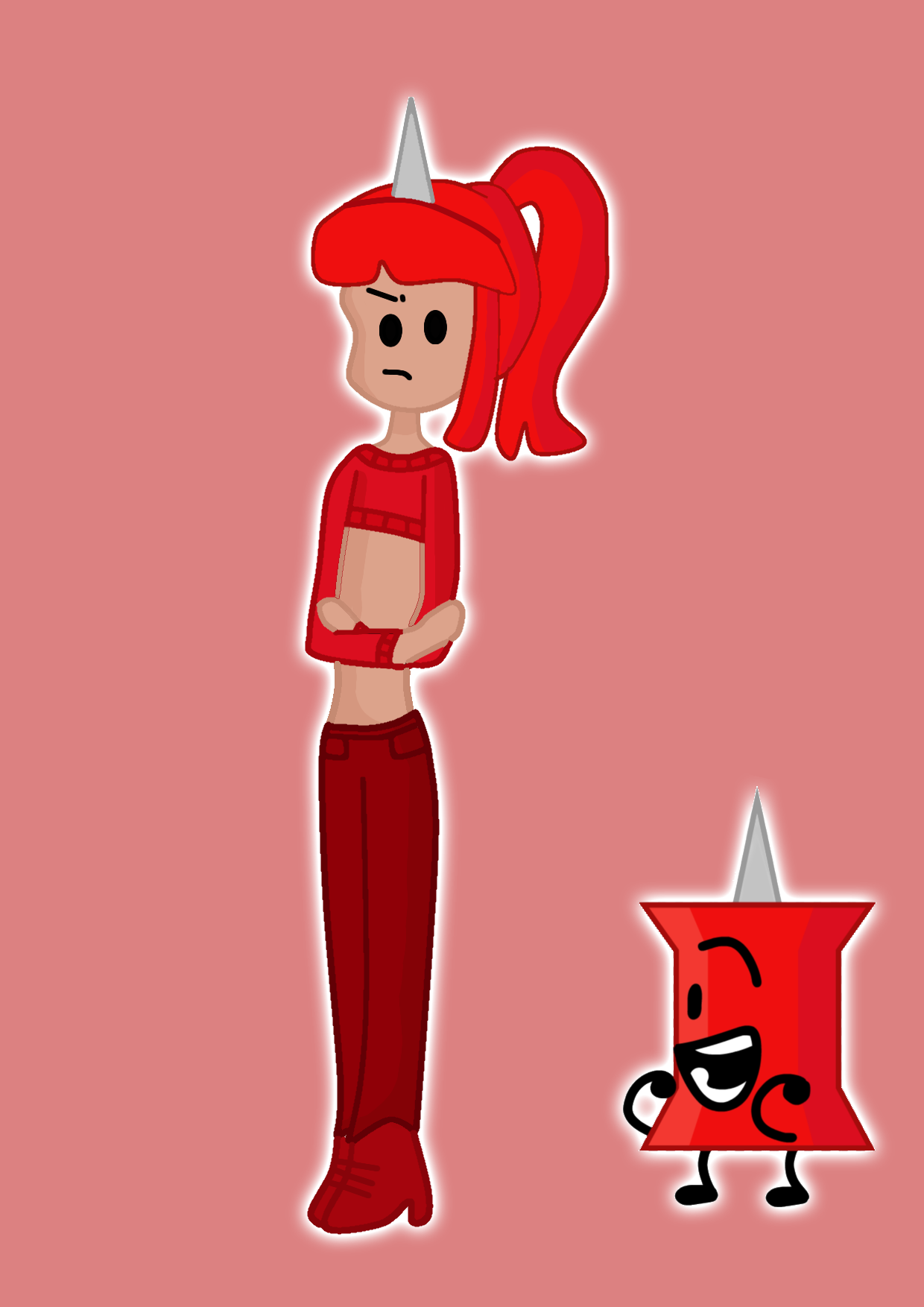 📍 Remake of my humanized Pin (TPOT)📍 - ibisPaint