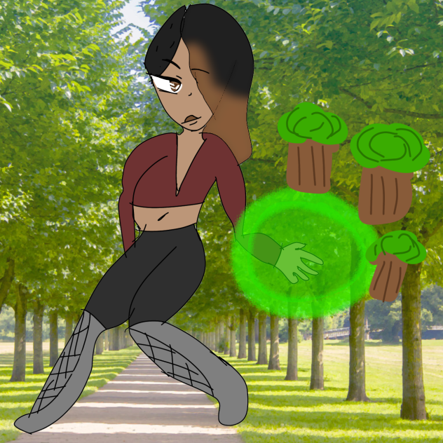 MATERIAL GURL MATERIAL TREE GURL - ibisPaint