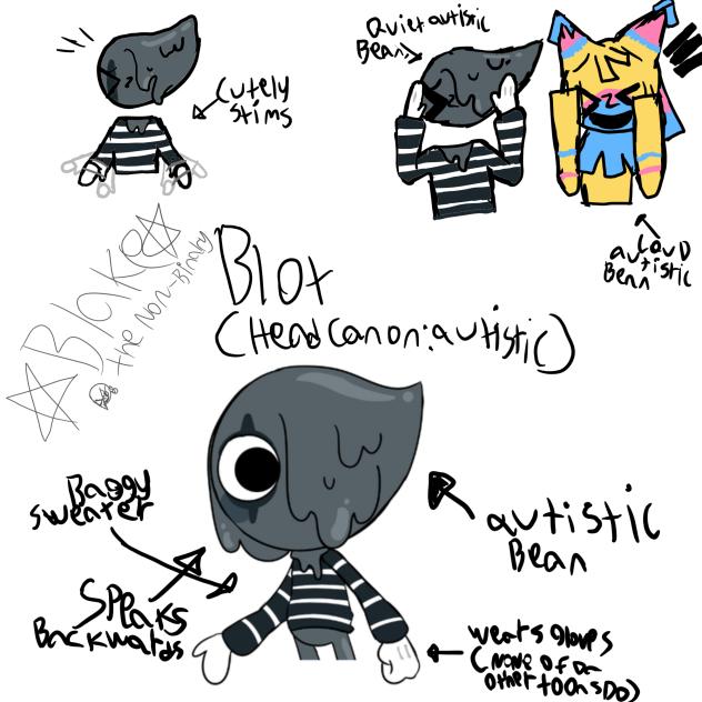 dandy's world blot headcanon - ibisPaint