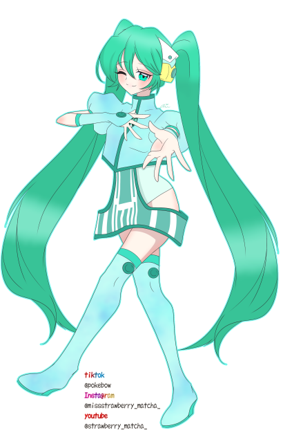 Miku Miku Night Fever - ibisPaint