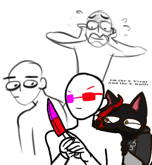 X-event and the X-knife collab - ibisPaint