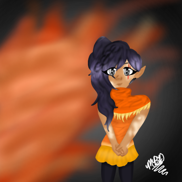 Kittz Draws OC Raven - ibisPaint